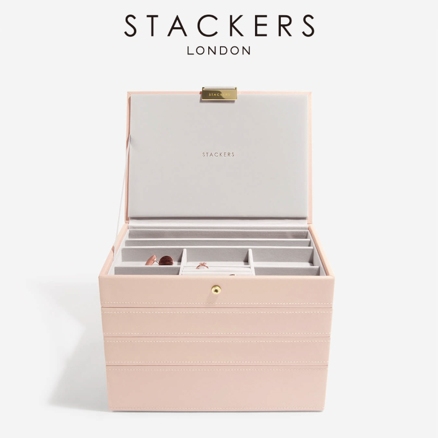 【STACKERS】クラシック ジュエリーボックス 選べる4個セット ブラッシュピンク 4set Blush Pink スタッカーズ - Nature Ave.